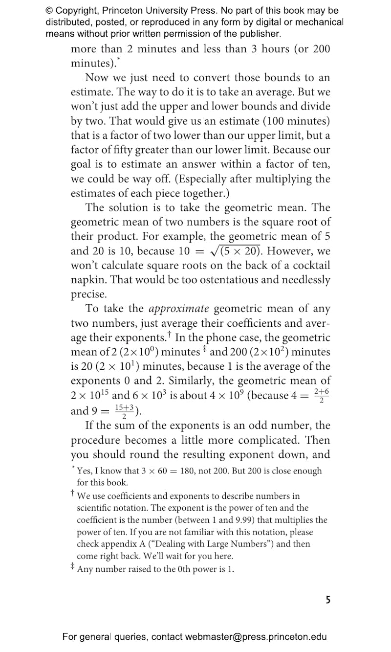 Guesstimation 2.0 | Princeton University Press