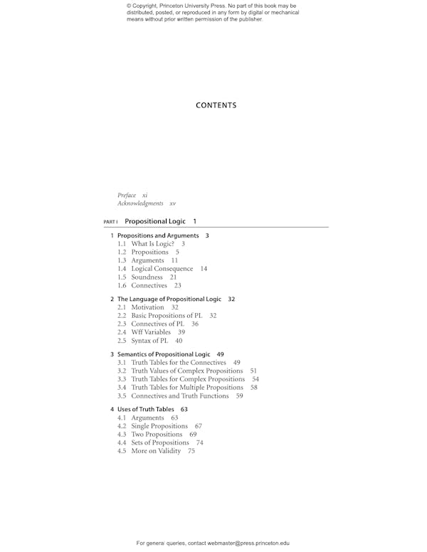 Logic | Princeton University Press