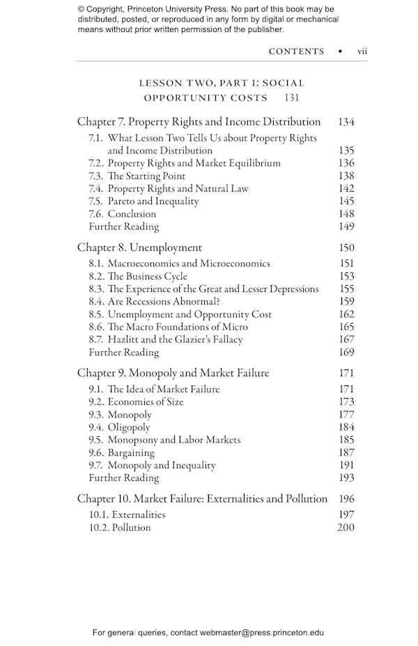 Economics in Two Lessons | Princeton University Press