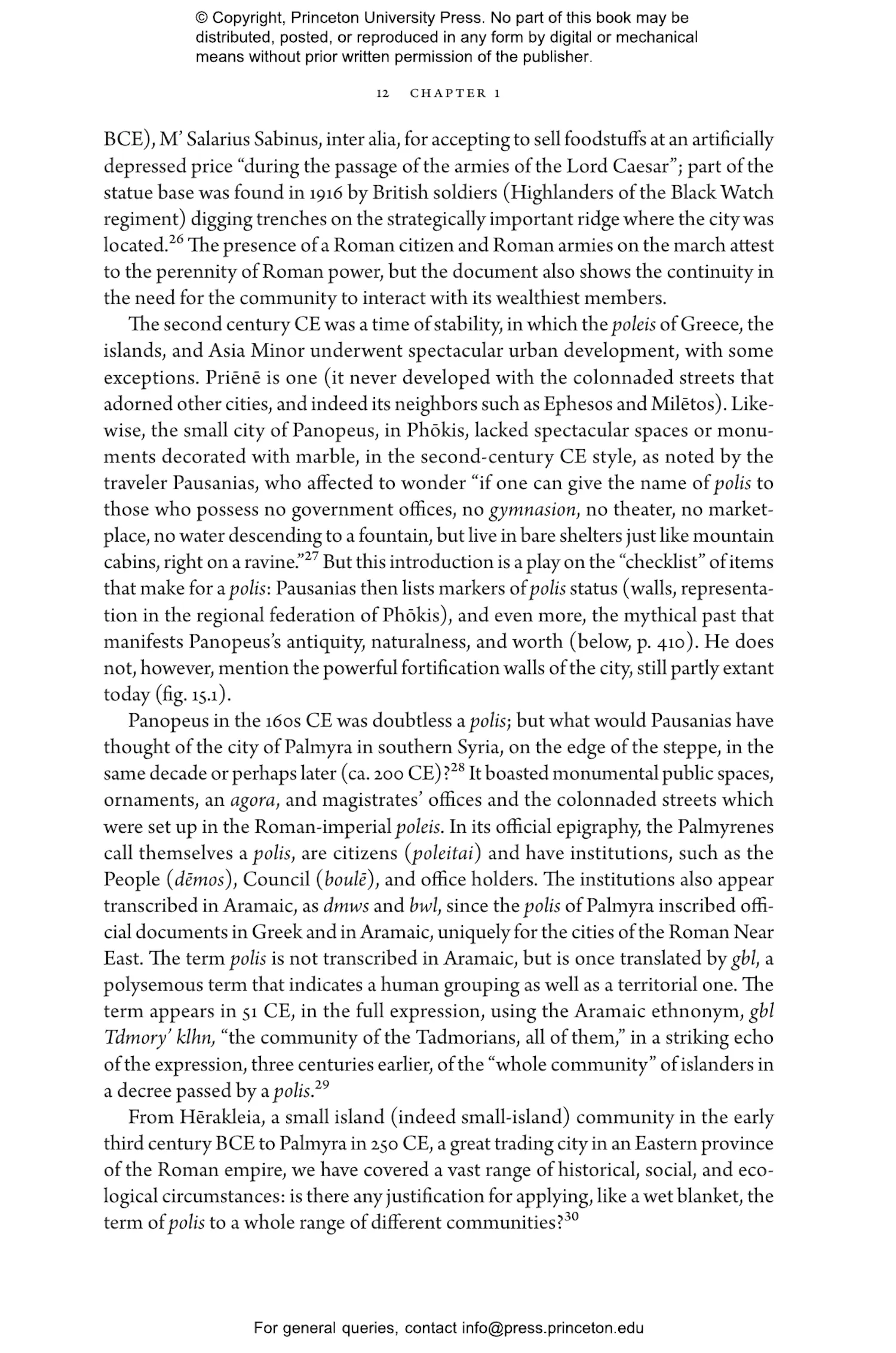 Polis | Princeton University Press