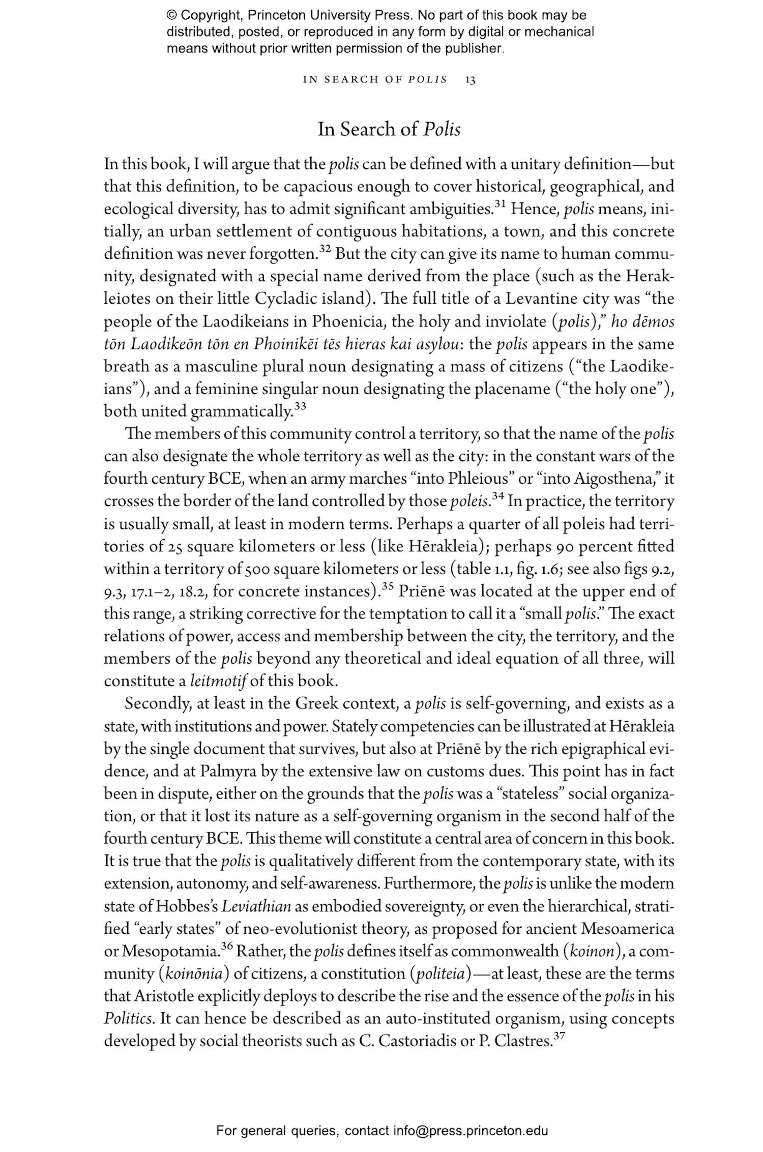 Polis | Princeton University Press