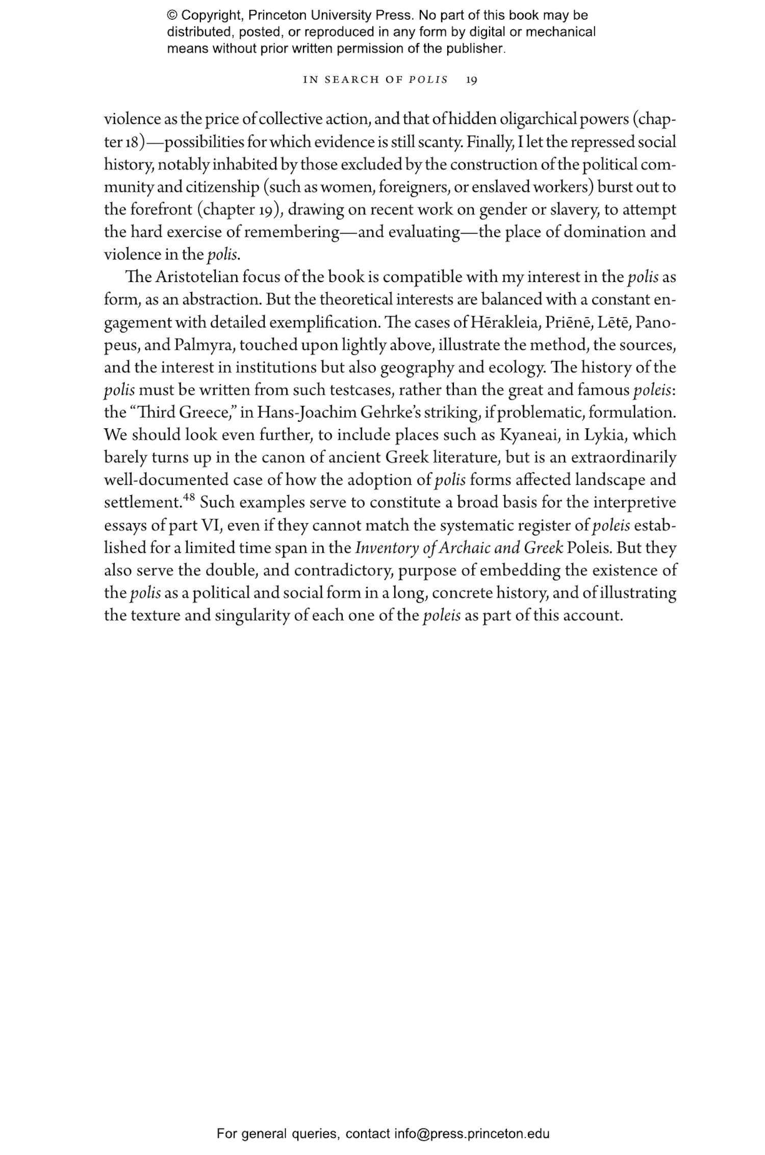 Polis | Princeton University Press