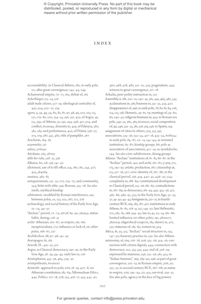 Polis | Princeton University Press