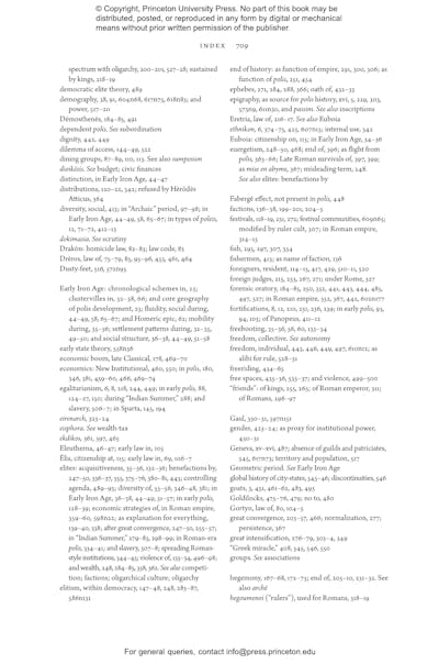 Polis | Princeton University Press