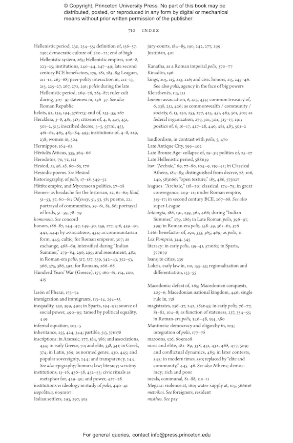 Polis | Princeton University Press