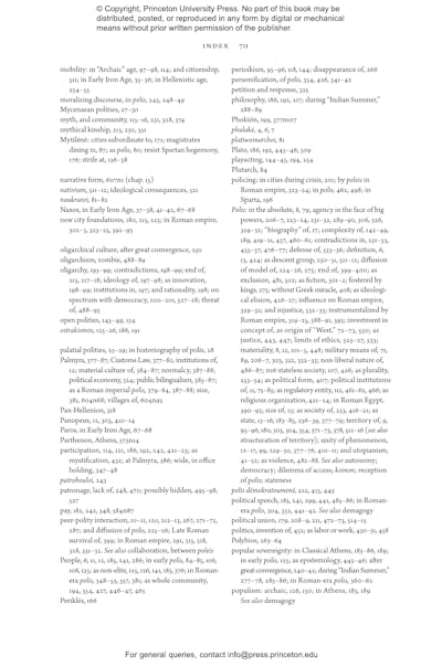 Polis | Princeton University Press