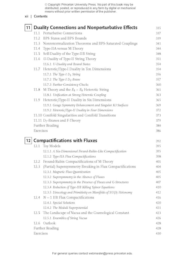 String Theory in a Nutshell | Princeton University Press