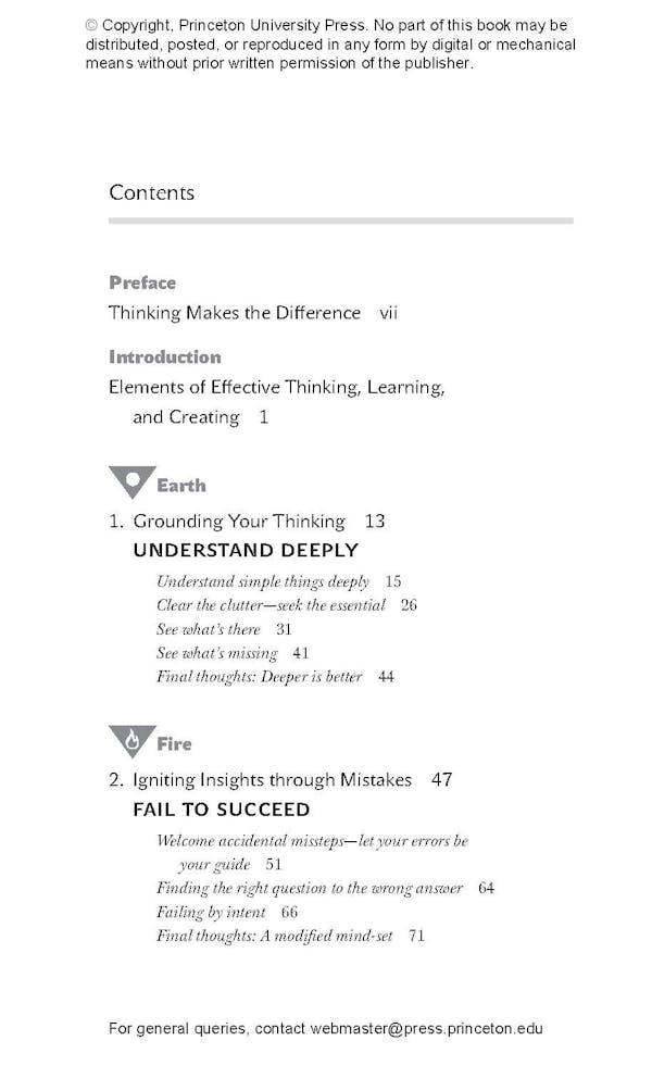 The 5 Elements of Effective Thinking | Princeton University Press