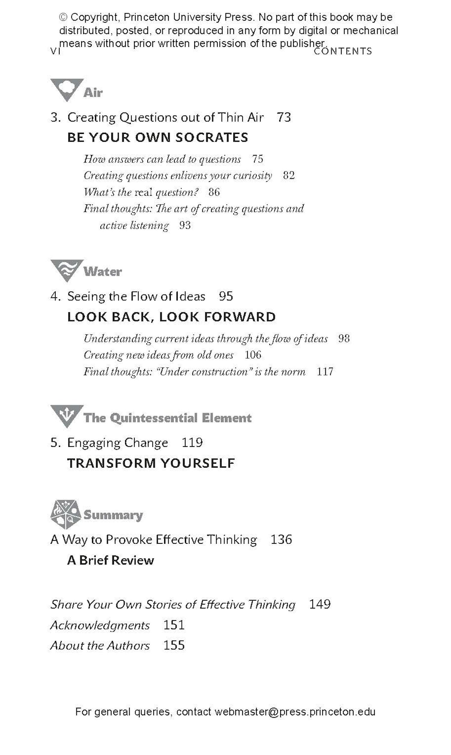 The 5 Elements of Effective Thinking | Princeton University Press