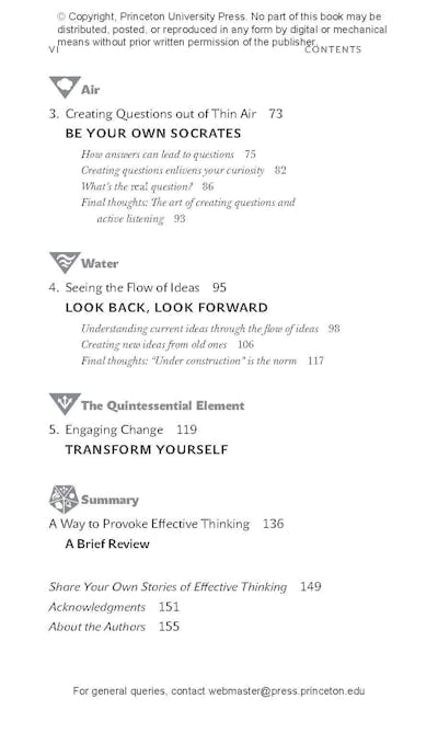 The 5 Elements of Effective Thinking | Princeton University Press