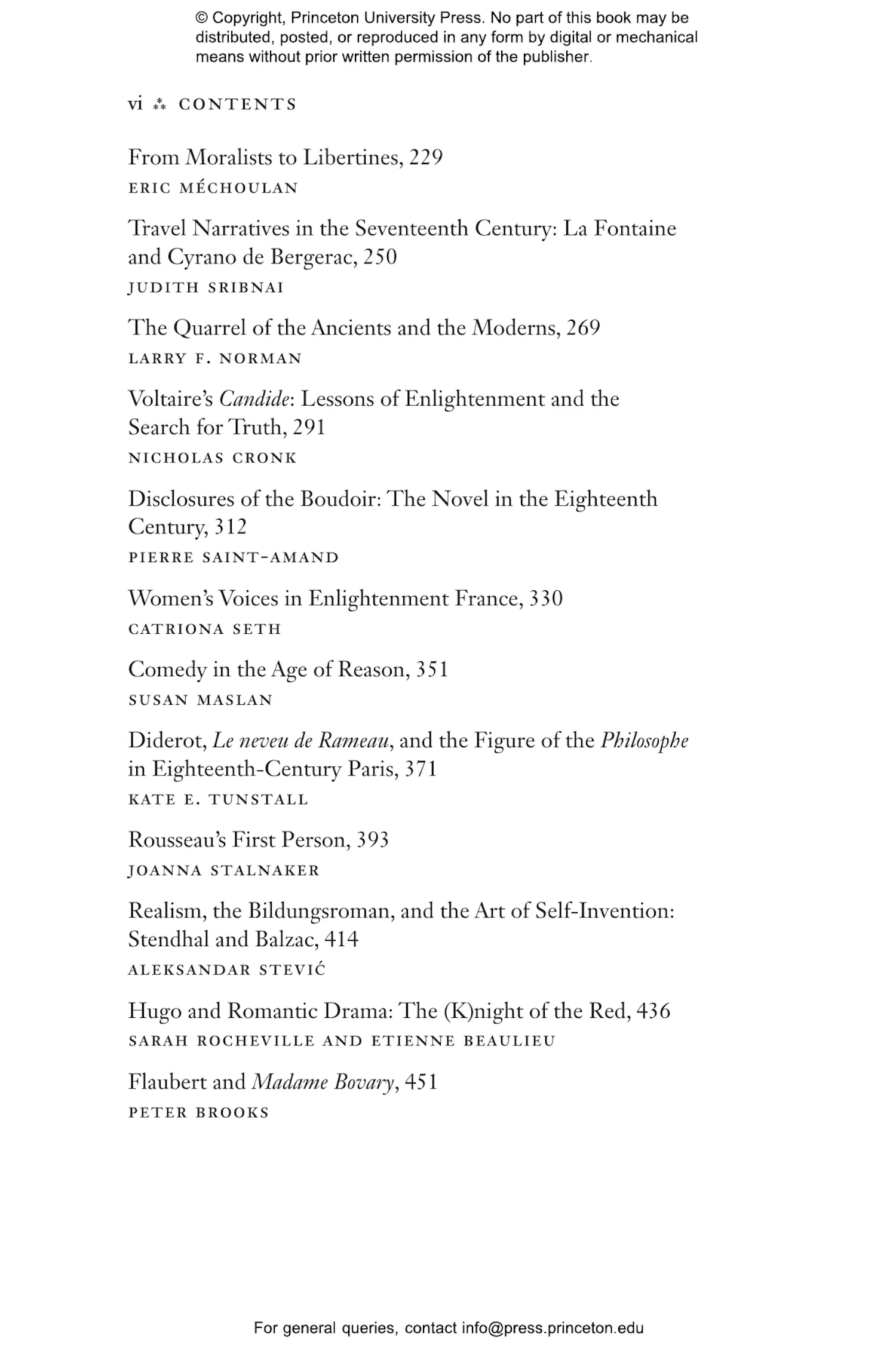 A History of Modern French Literature | Princeton University Press