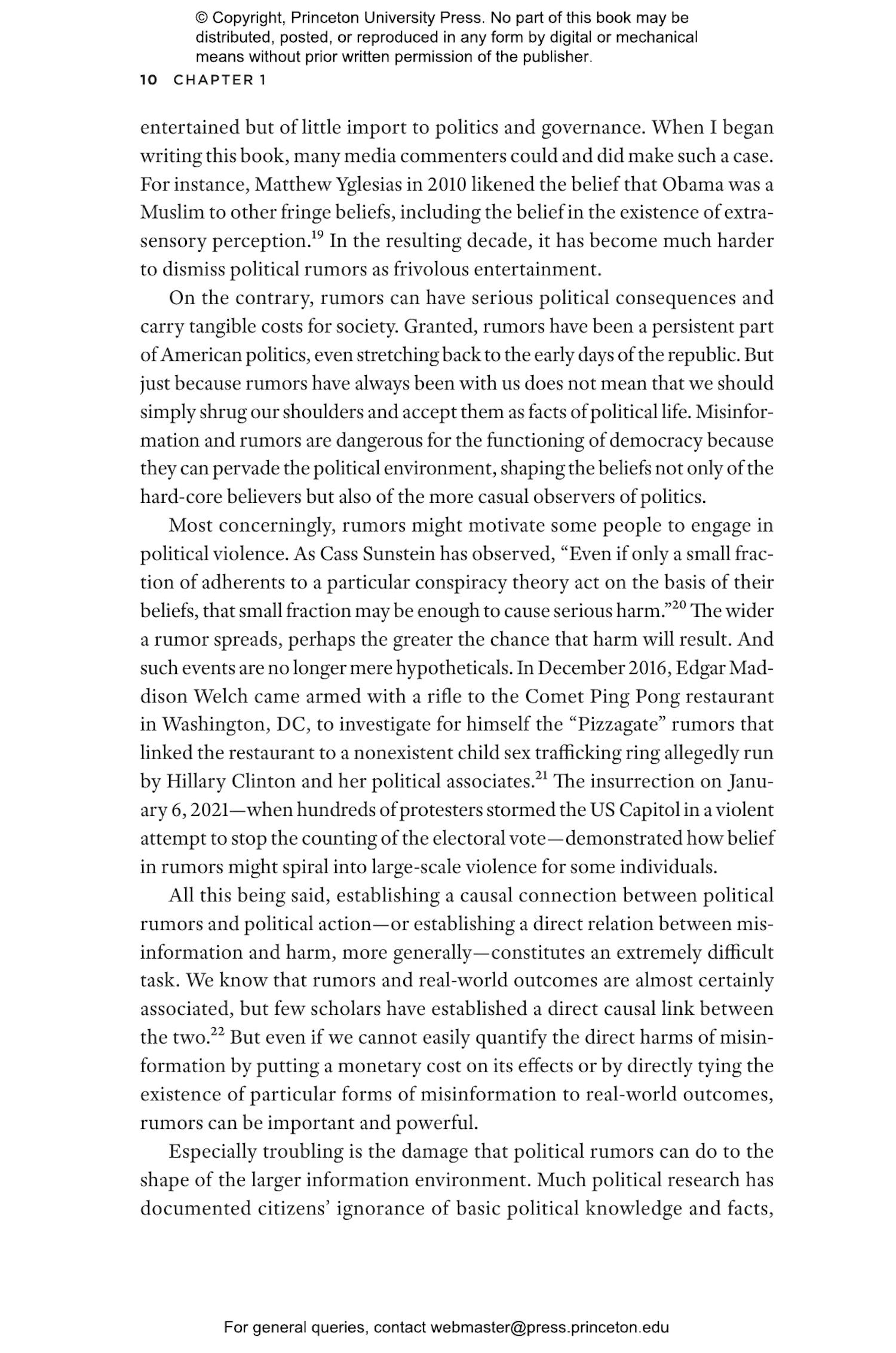 Political Rumors | Princeton University Press