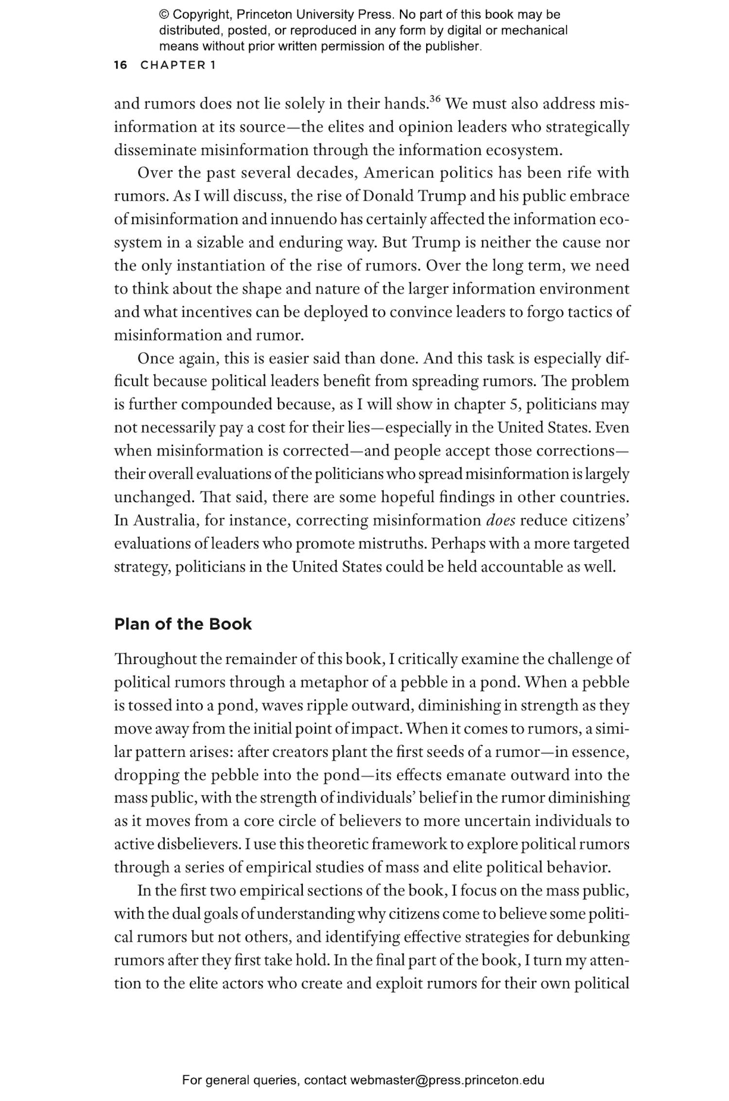 Political Rumors | Princeton University Press