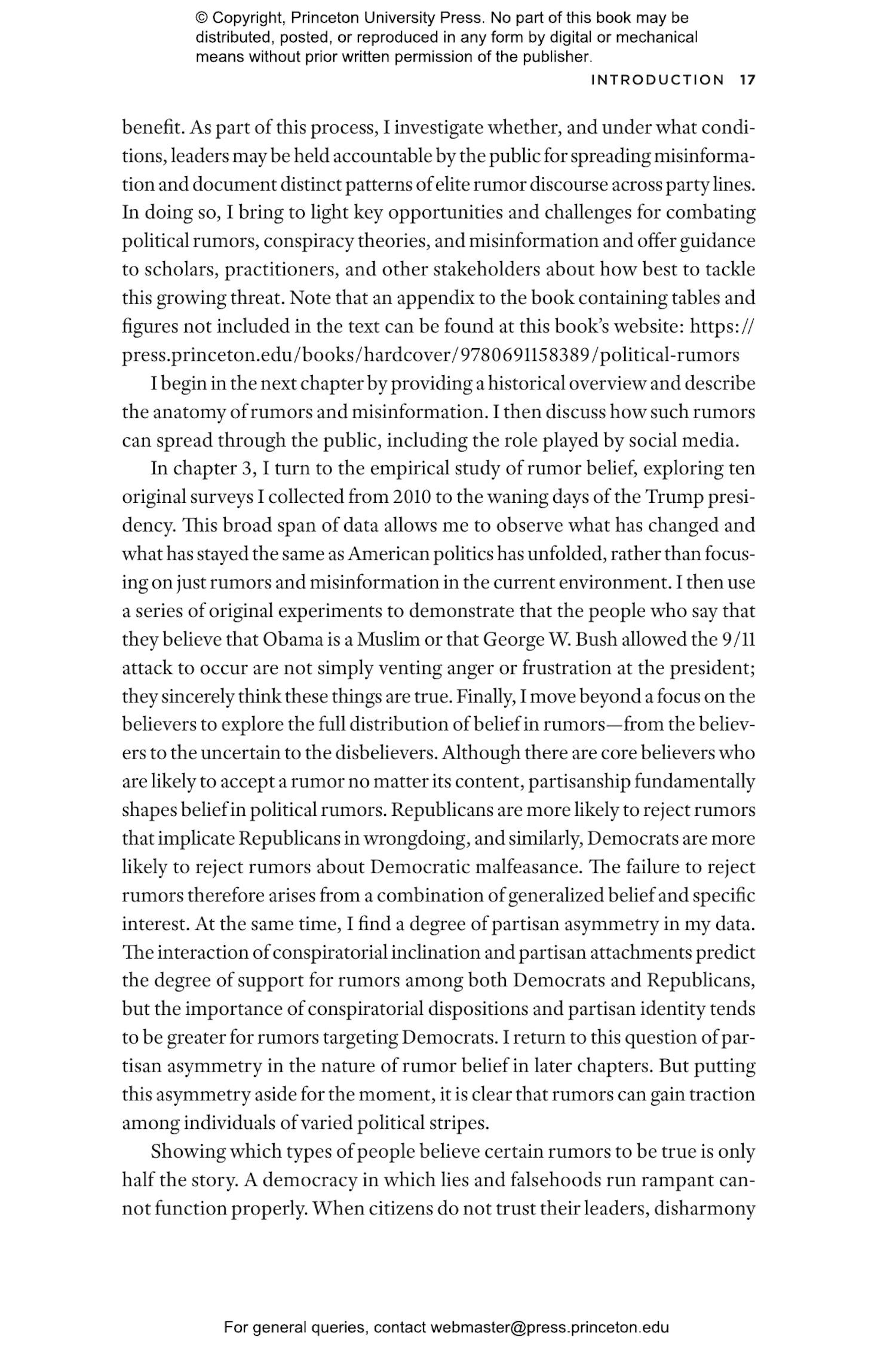 Political Rumors | Princeton University Press