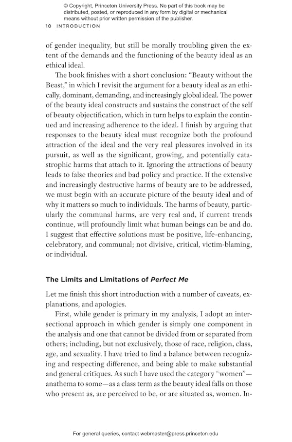 Perfect Me | Princeton University Press