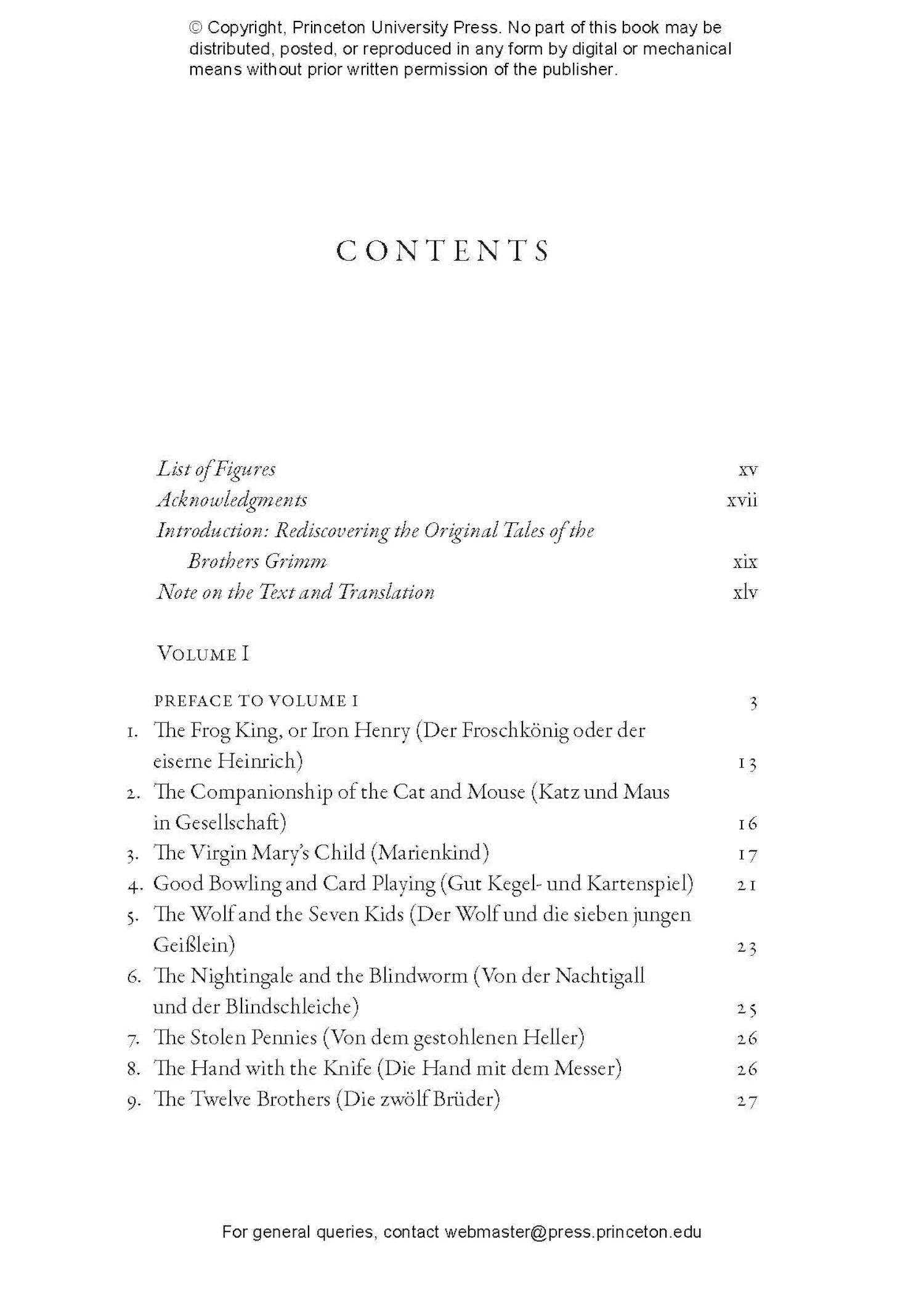 The Original Folk and Fairy Tales of the Brothers Grimm | Princeton ...