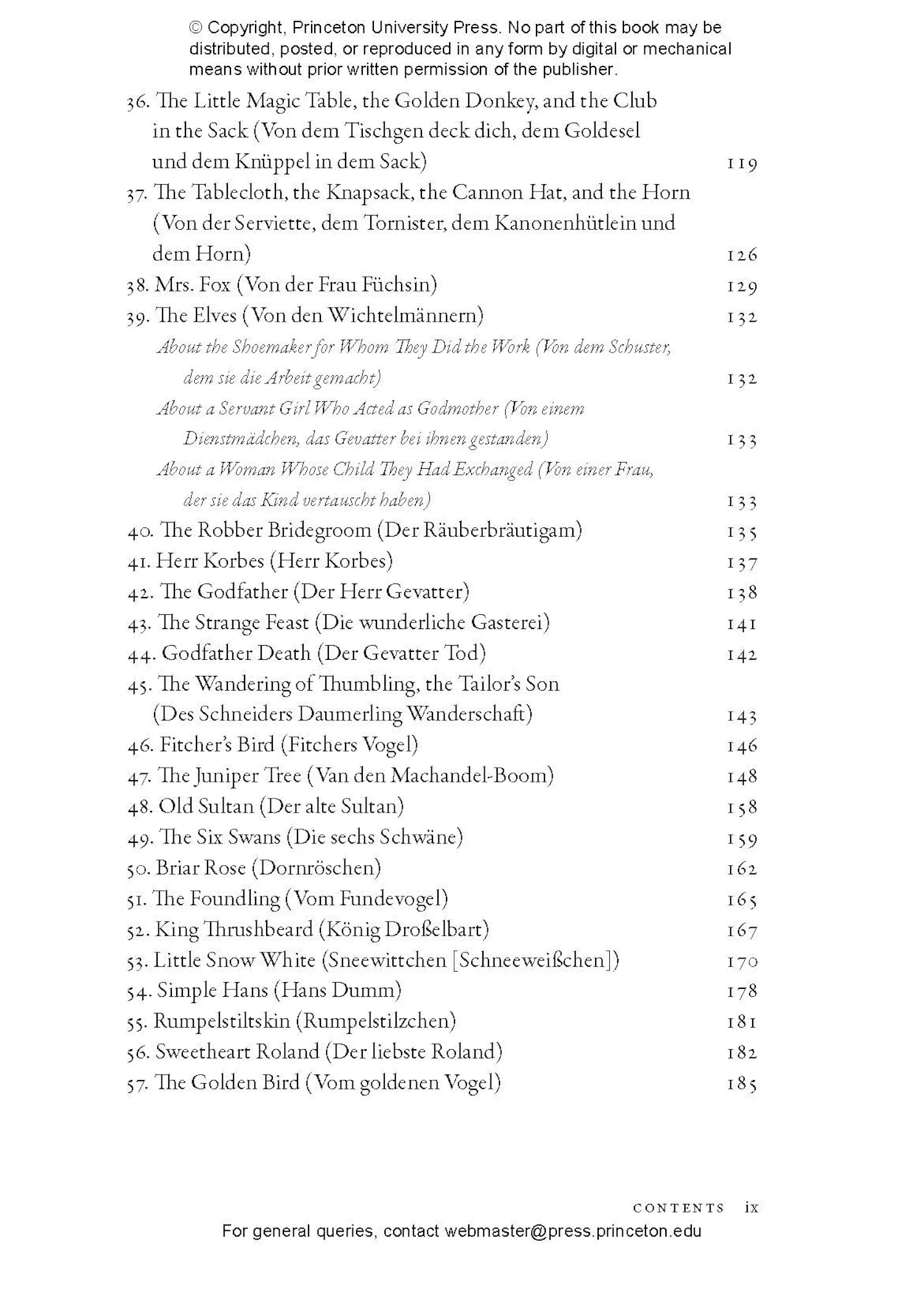 The Original Folk and Fairy Tales of the Brothers Grimm | Princeton ...