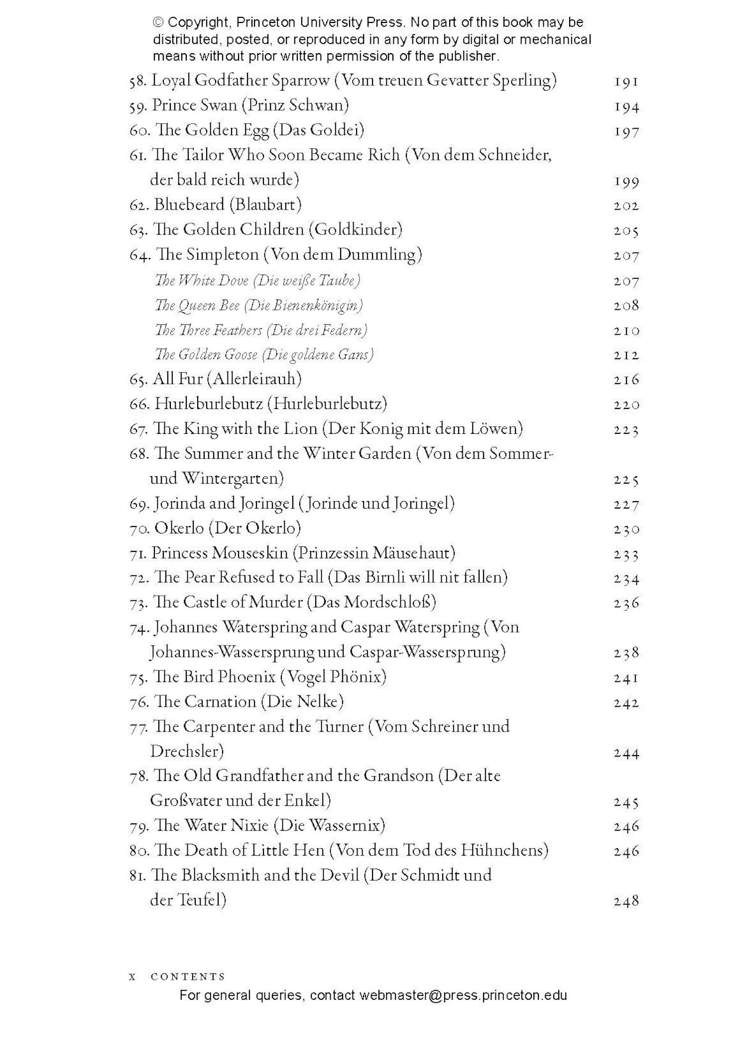 The Original Folk and Fairy Tales of the Brothers Grimm | Princeton ...