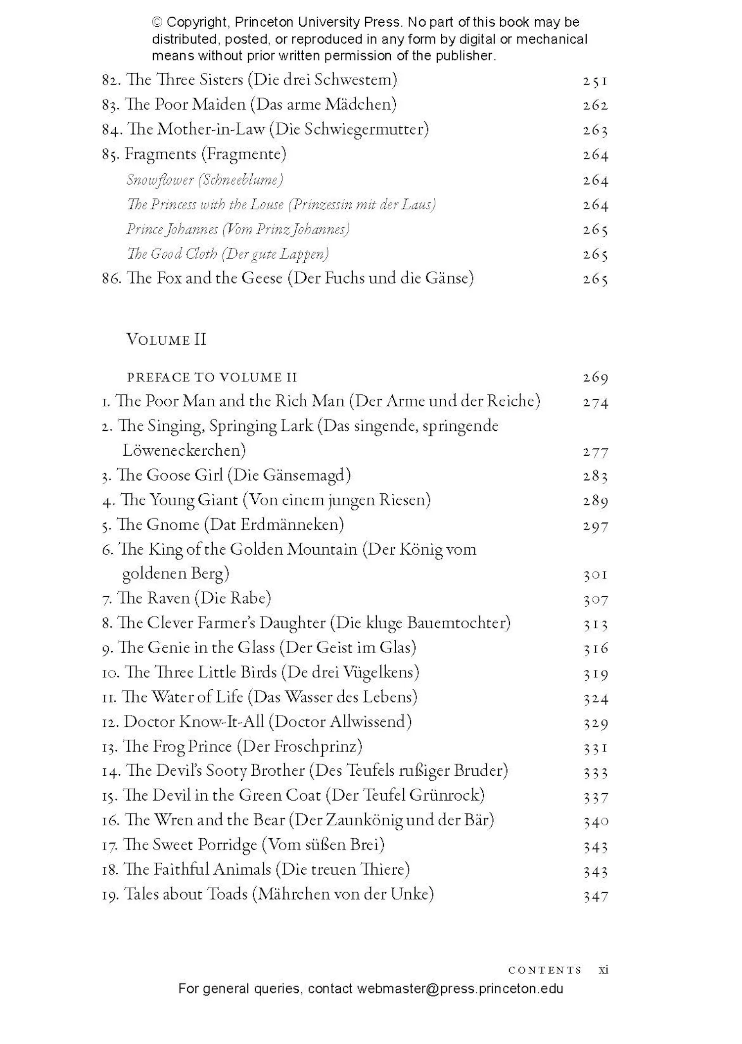 The Original Folk and Fairy Tales of the Brothers Grimm | Princeton ...