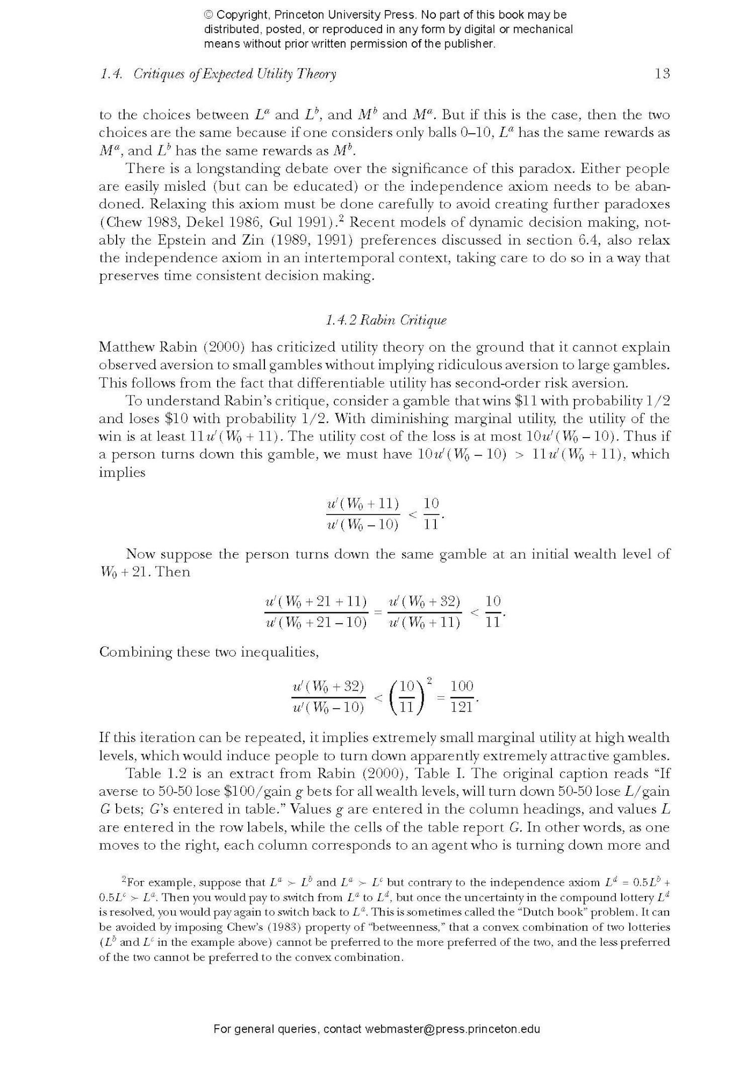 Financial Decisions and Markets | Princeton University Press