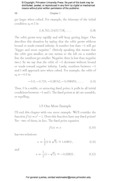 Chaos and Dynamical Systems | Princeton University Press