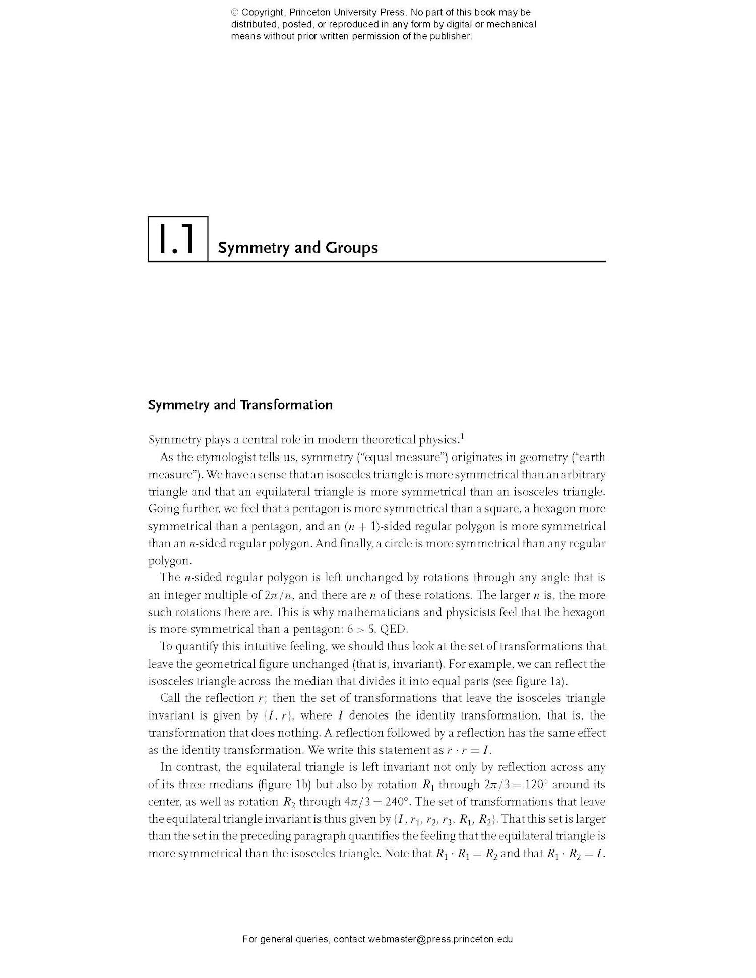 Group Theory in a Nutshell for Physicists | Princeton University Press