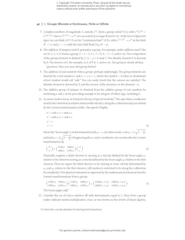 Group Theory in a Nutshell for Physicists | Princeton University Press