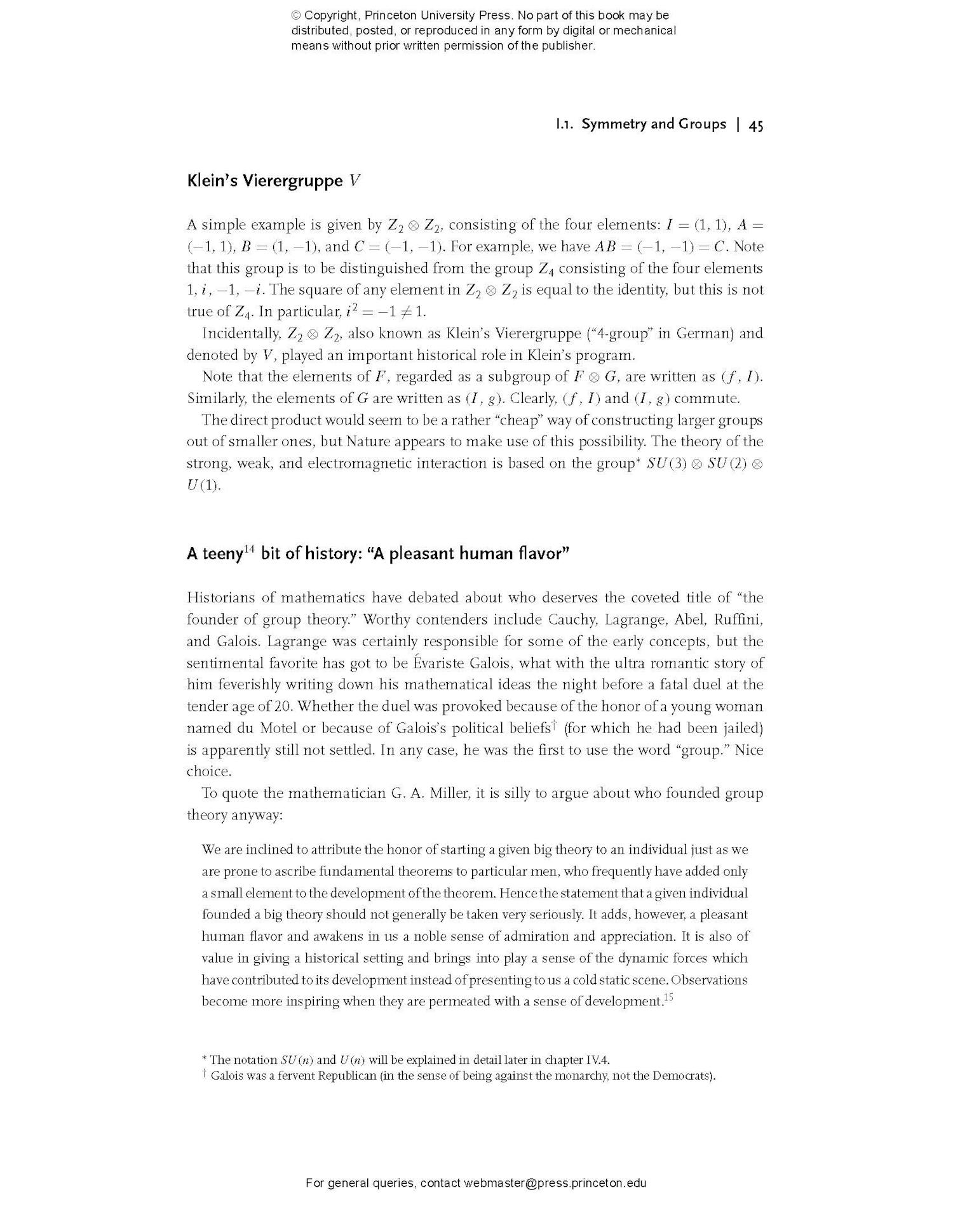 Group Theory in a Nutshell for Physicists | Princeton University Press