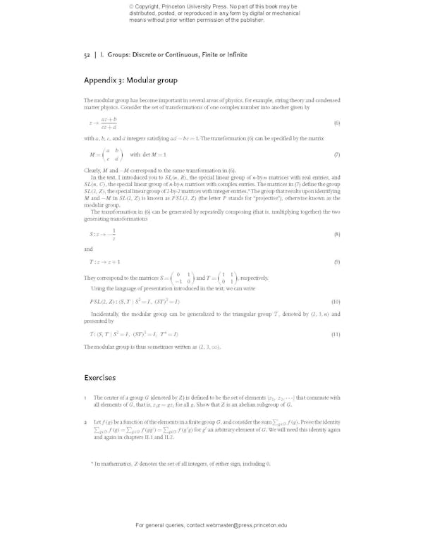 Group Theory in a Nutshell for Physicists | Princeton University Press