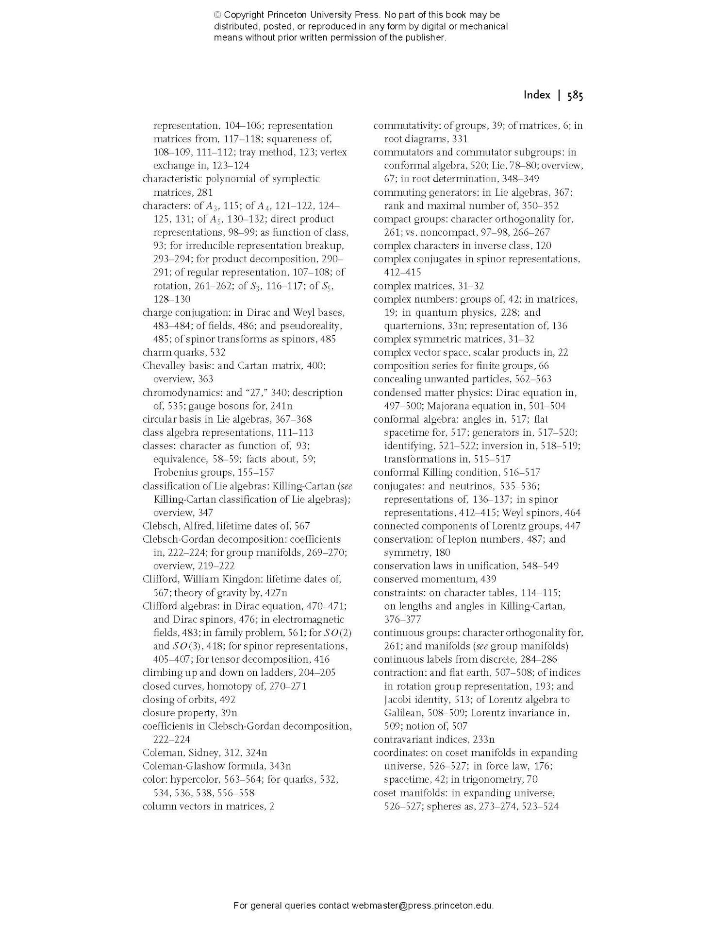 Group Theory in a Nutshell for Physicists | Princeton University Press