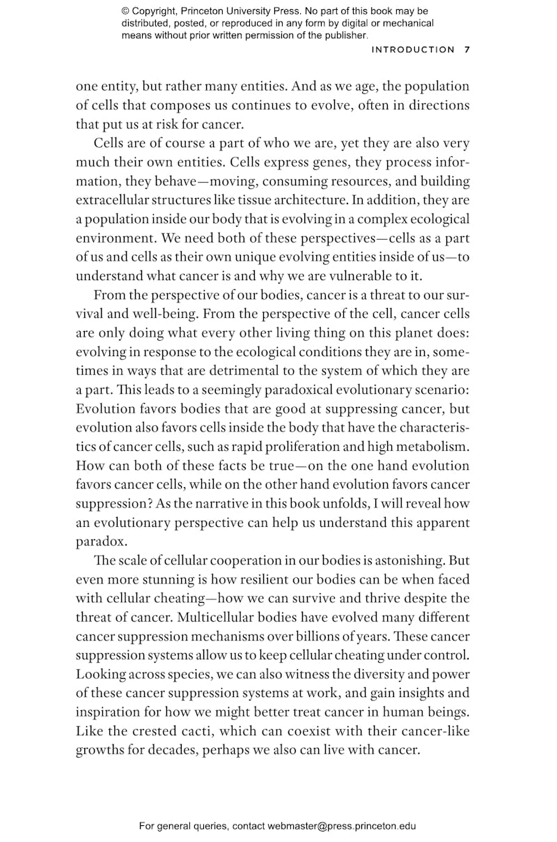 The Cheating Cell | Princeton University Press