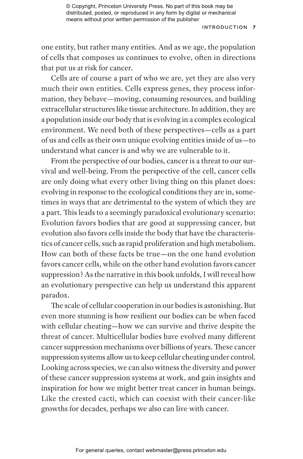 The Cheating Cell | Princeton University Press
