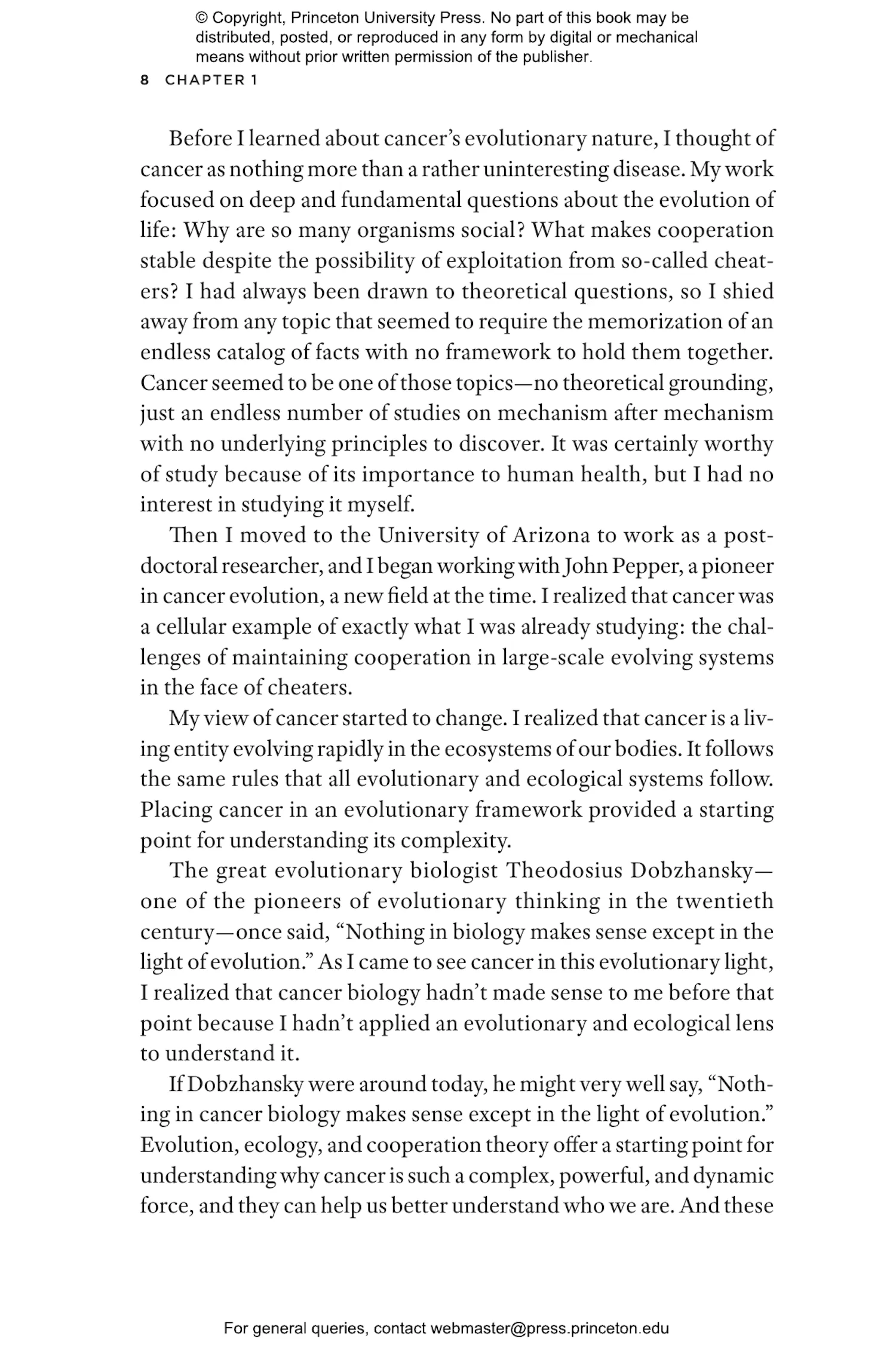The Cheating Cell | Princeton University Press