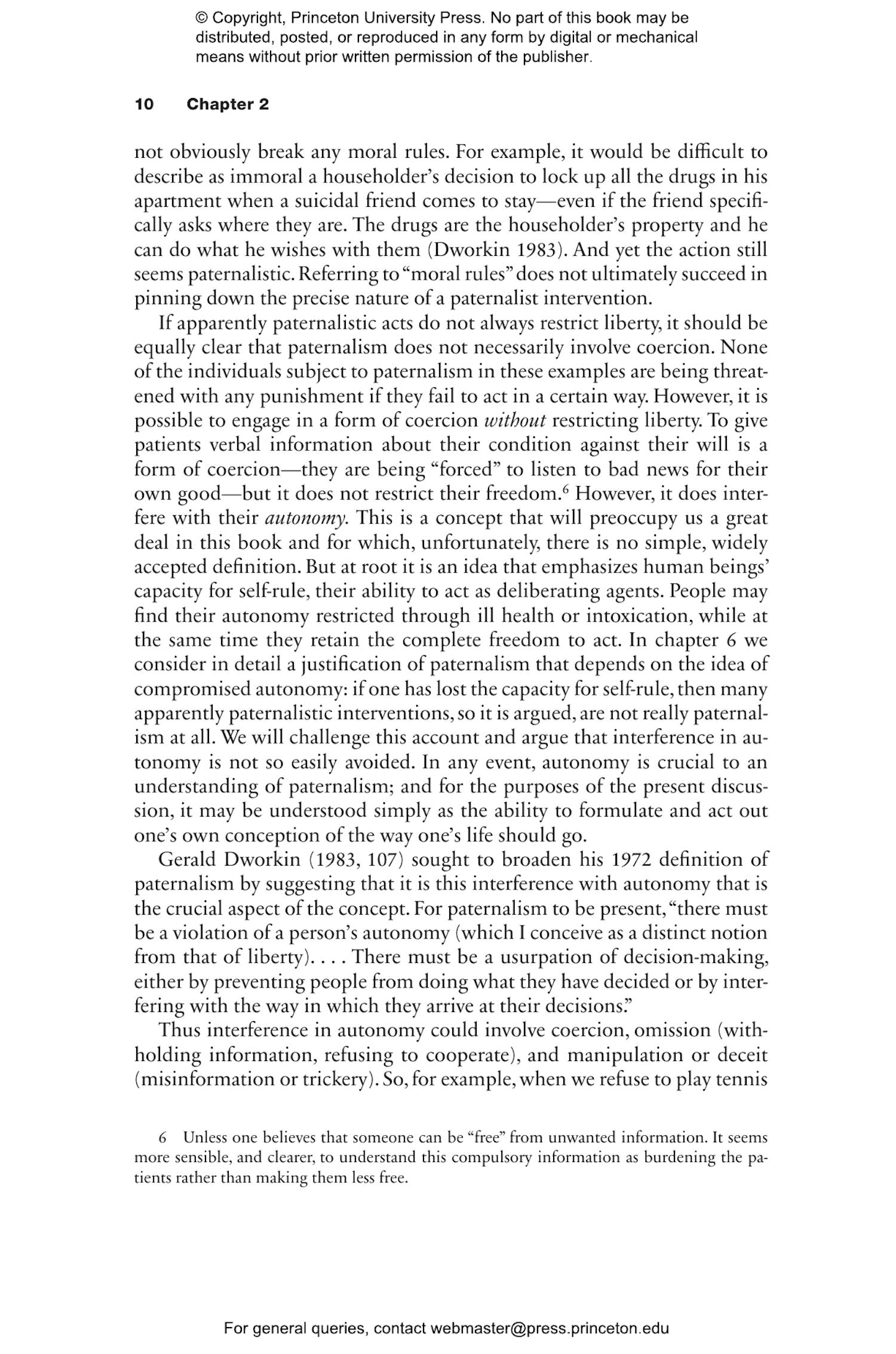 Government Paternalism | Princeton University Press