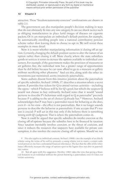 Government Paternalism | Princeton University Press