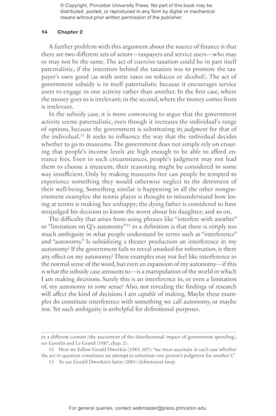 Government Paternalism | Princeton University Press