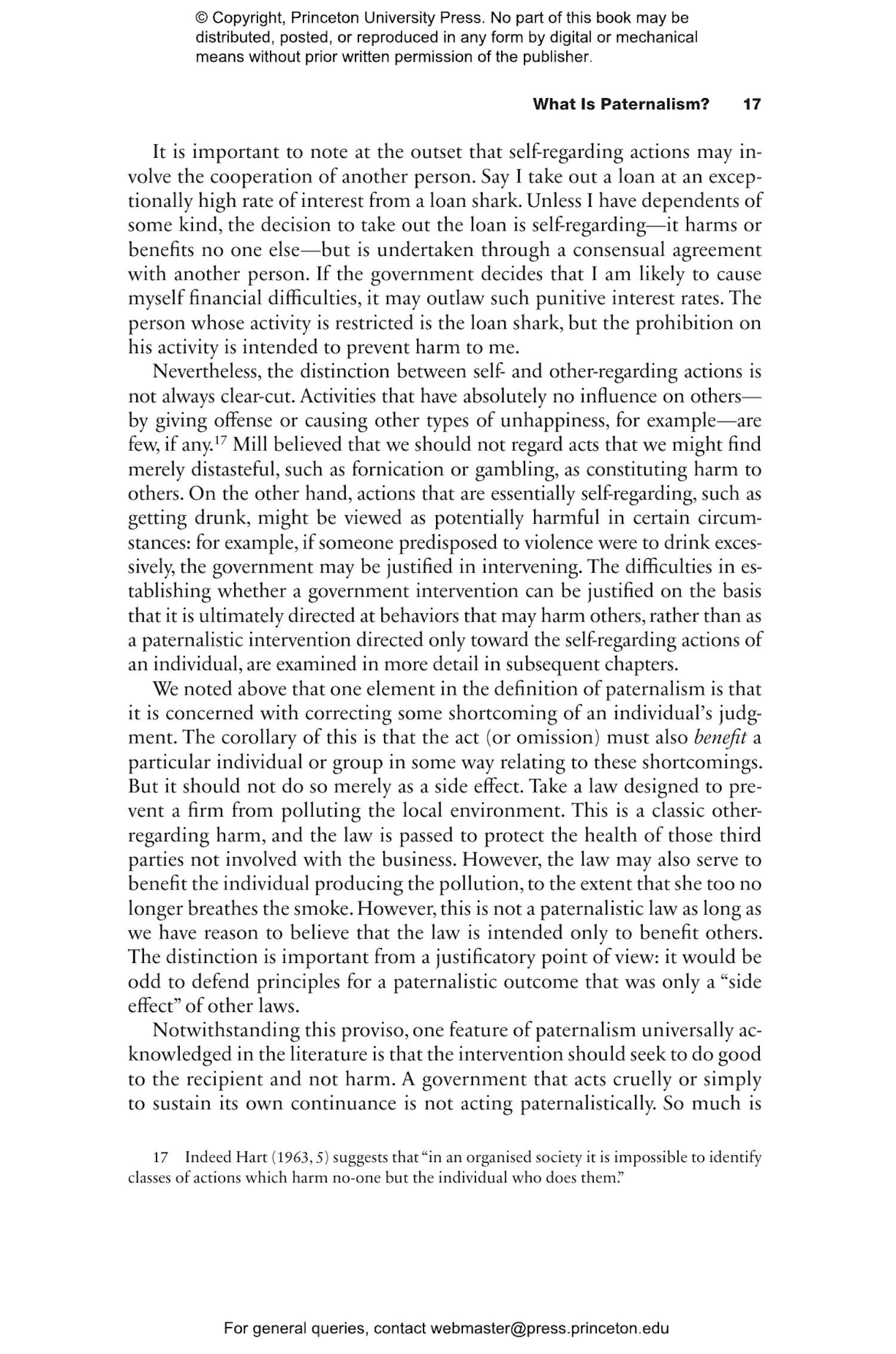 Government Paternalism | Princeton University Press