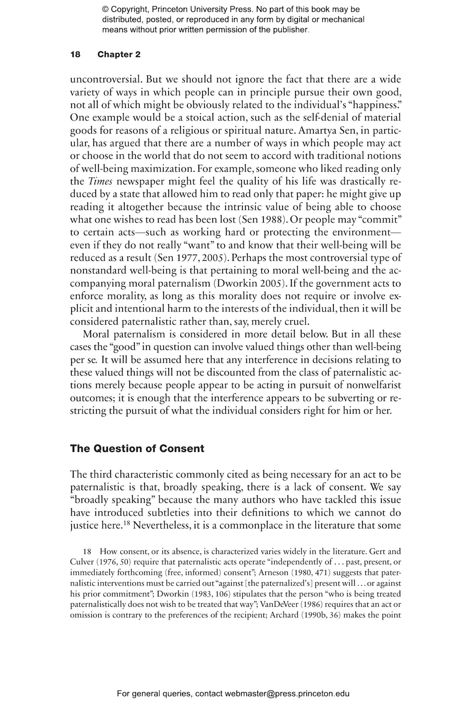 Government Paternalism | Princeton University Press