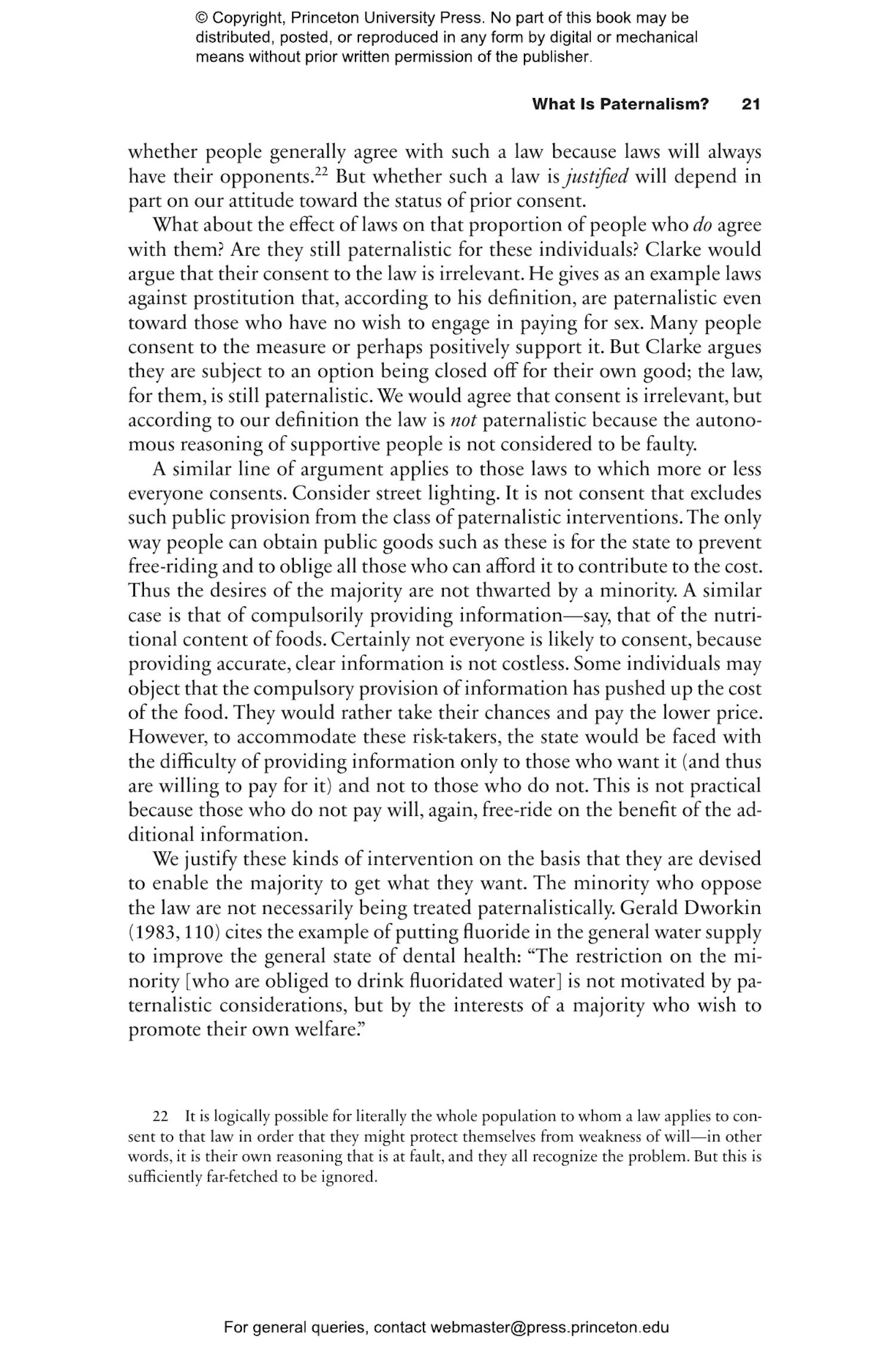 Government Paternalism | Princeton University Press