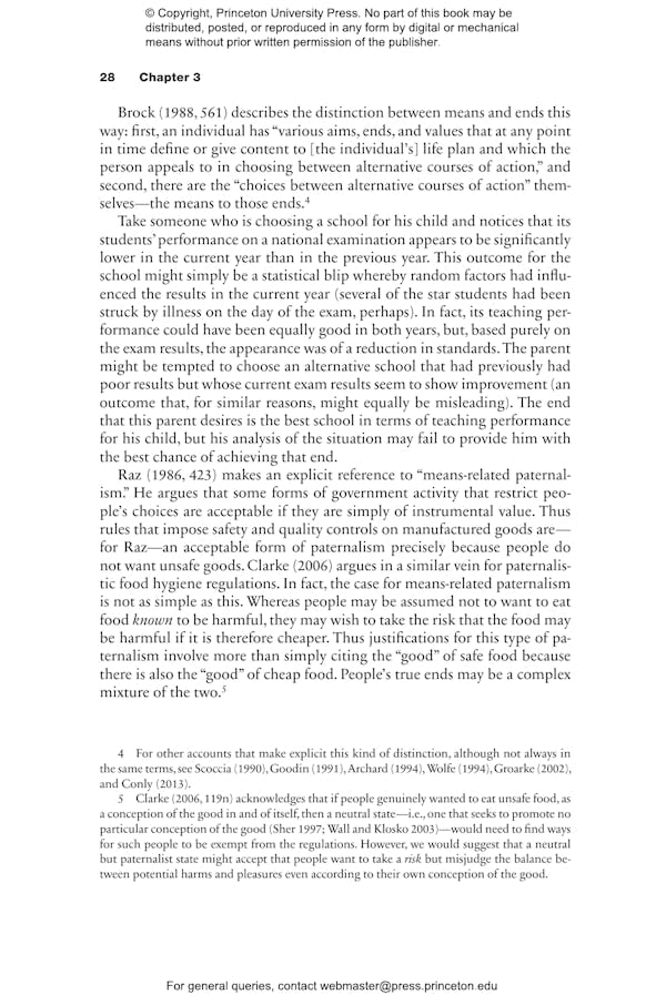 Government Paternalism | Princeton University Press