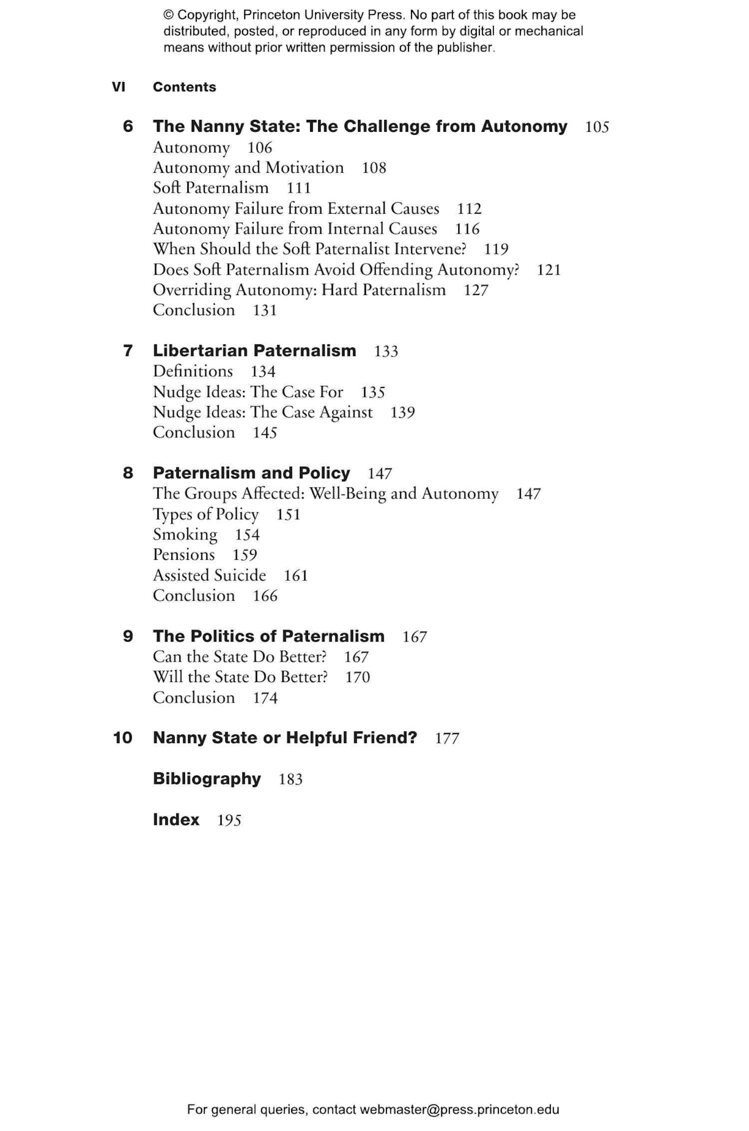 Government Paternalism | Princeton University Press