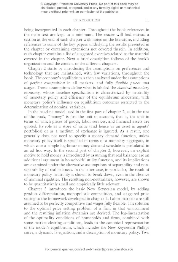 Monetary Policy, Inflation, and the Business Cycle | Princeton ...
