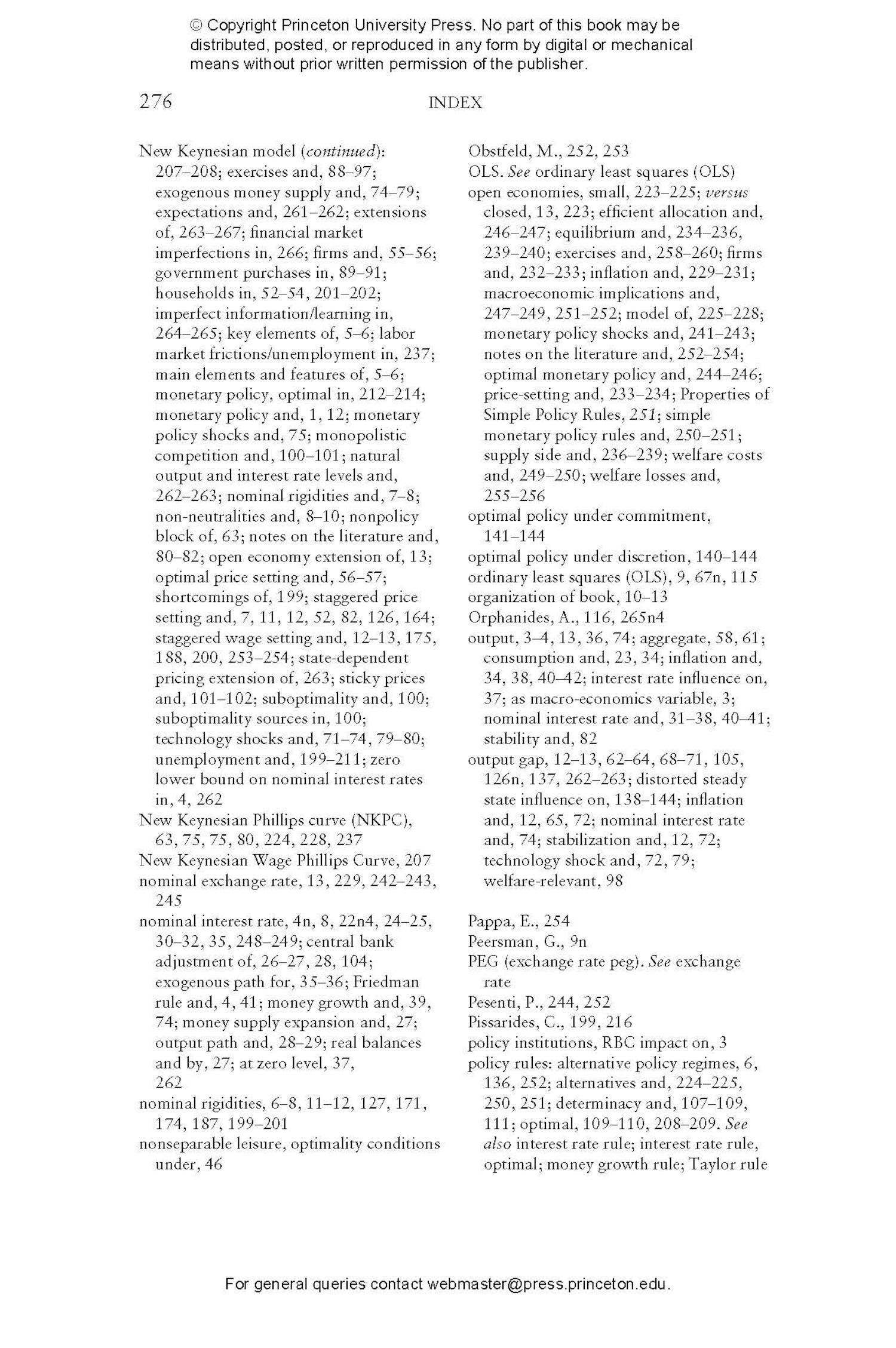 Monetary Policy, Inflation, and the Business Cycle | Princeton ...