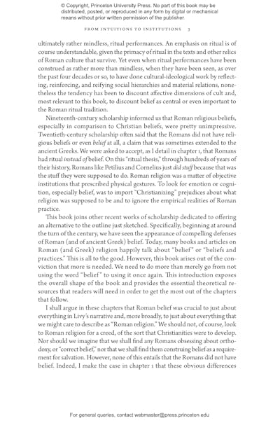 Belief and Cult | Princeton University Press