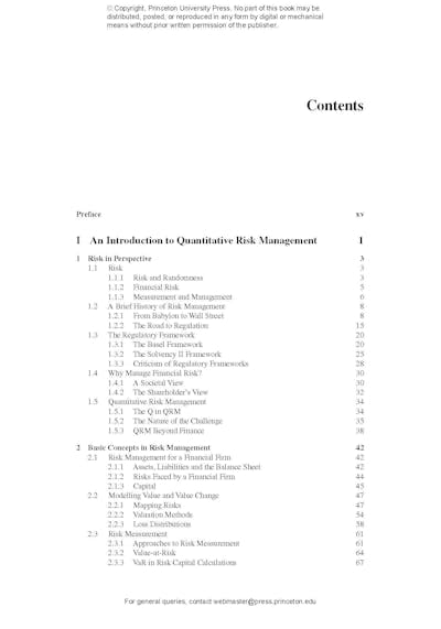 Quantitative Risk Management | Princeton University Press