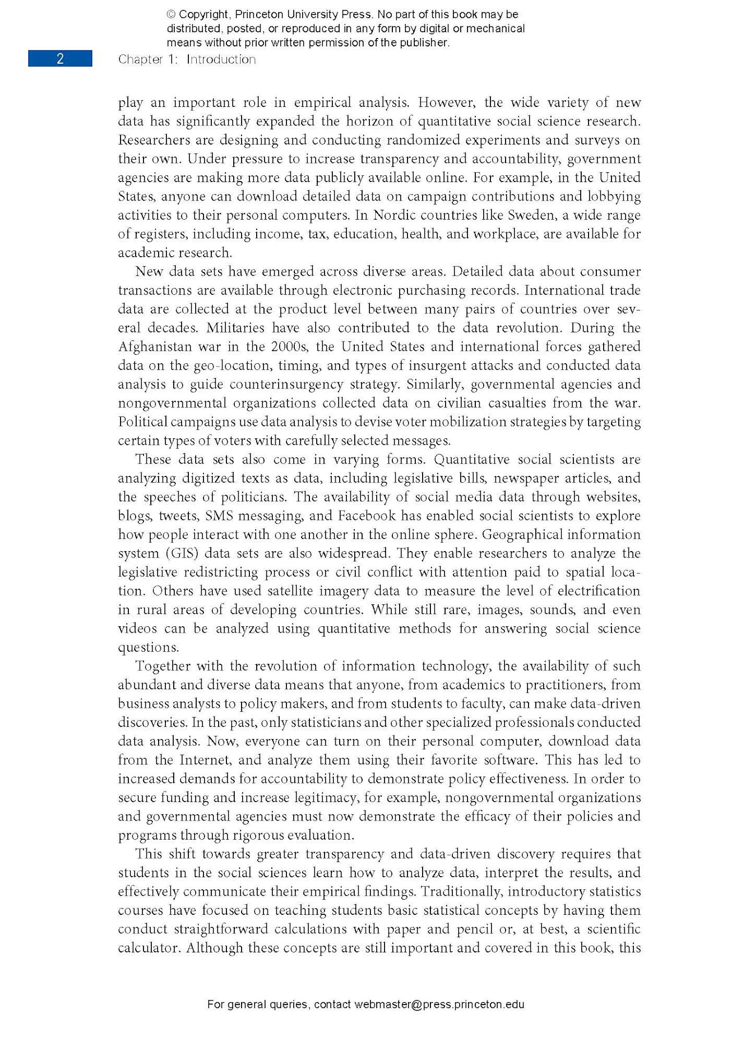 Quantitative Social Science | Princeton University Press