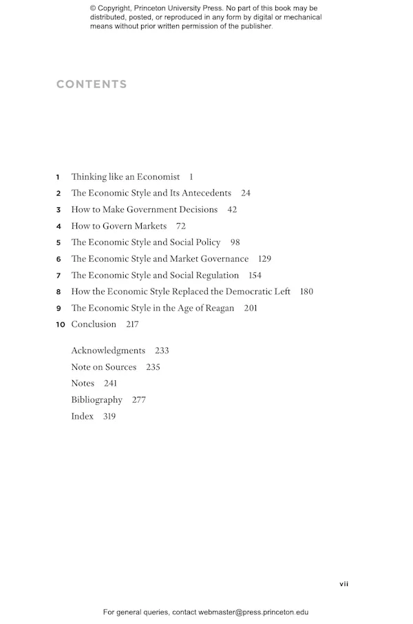 Thinking Like An Economist Princeton University Press