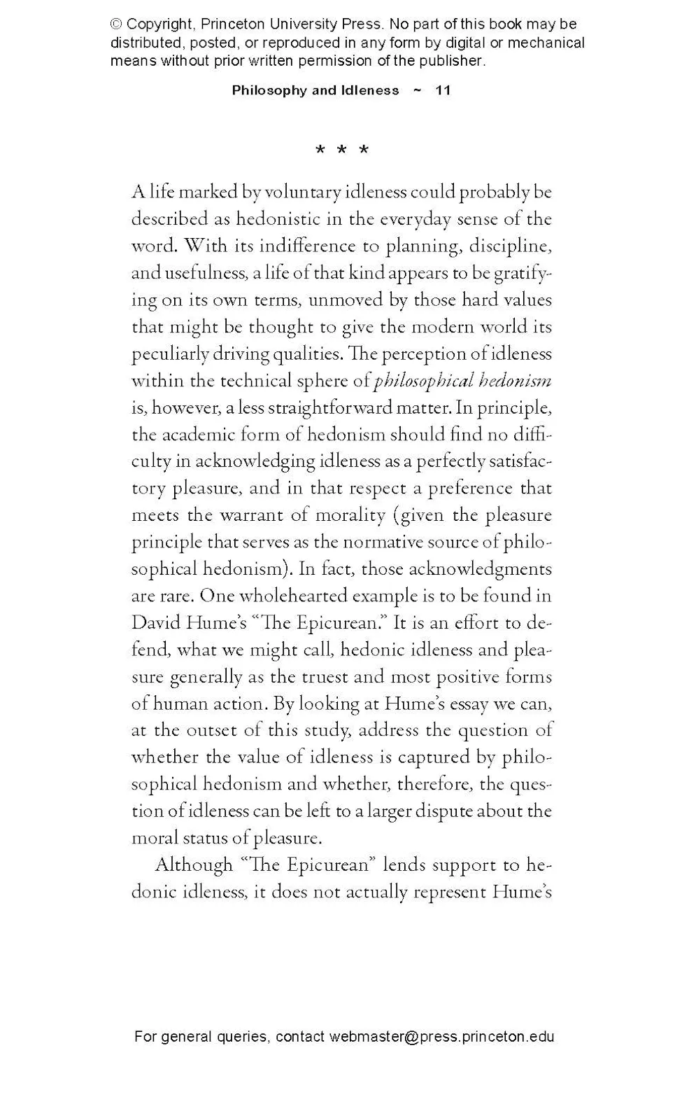 Idleness | Princeton University Press