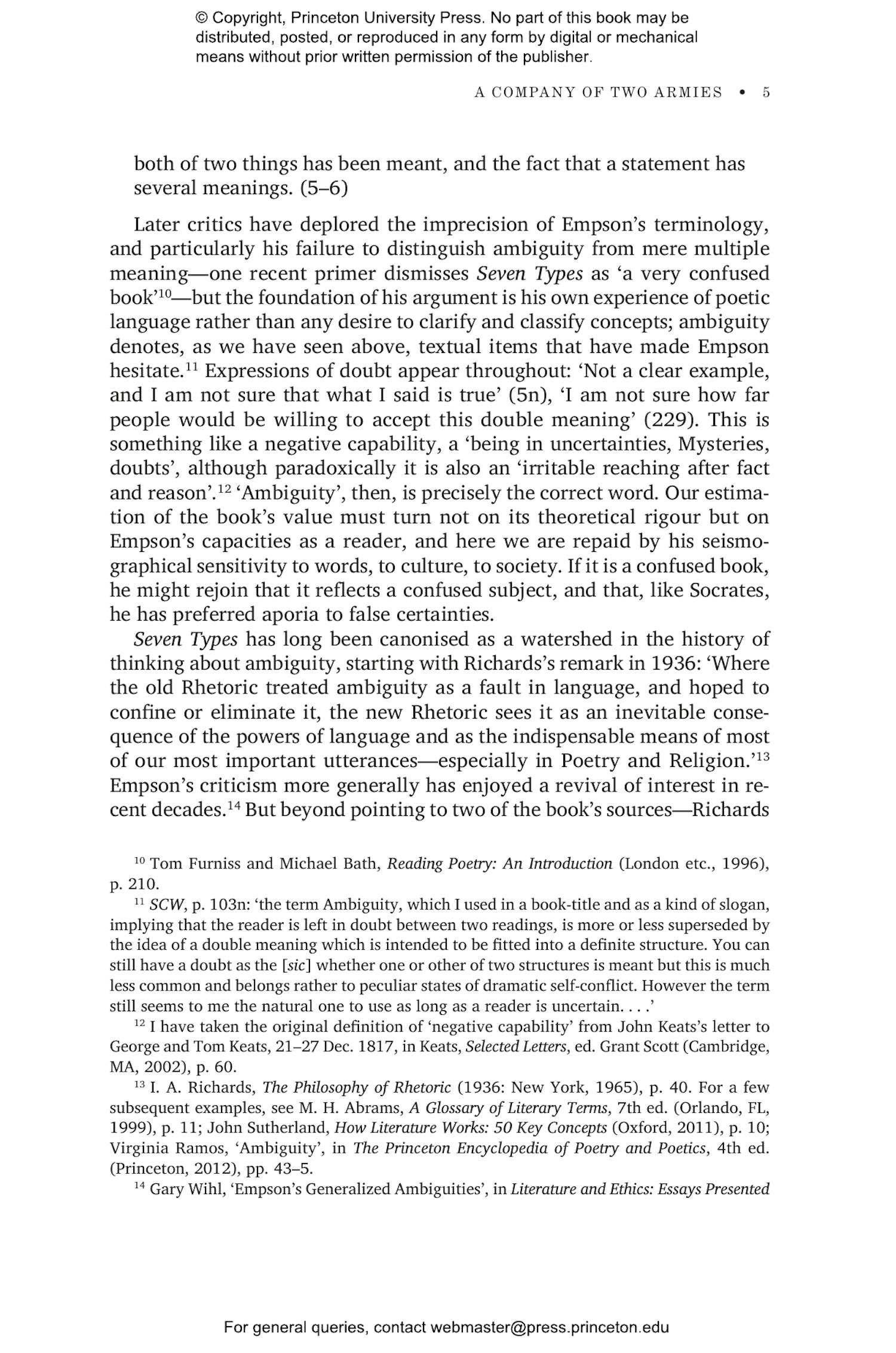 A History of Ambiguity | Princeton University Press