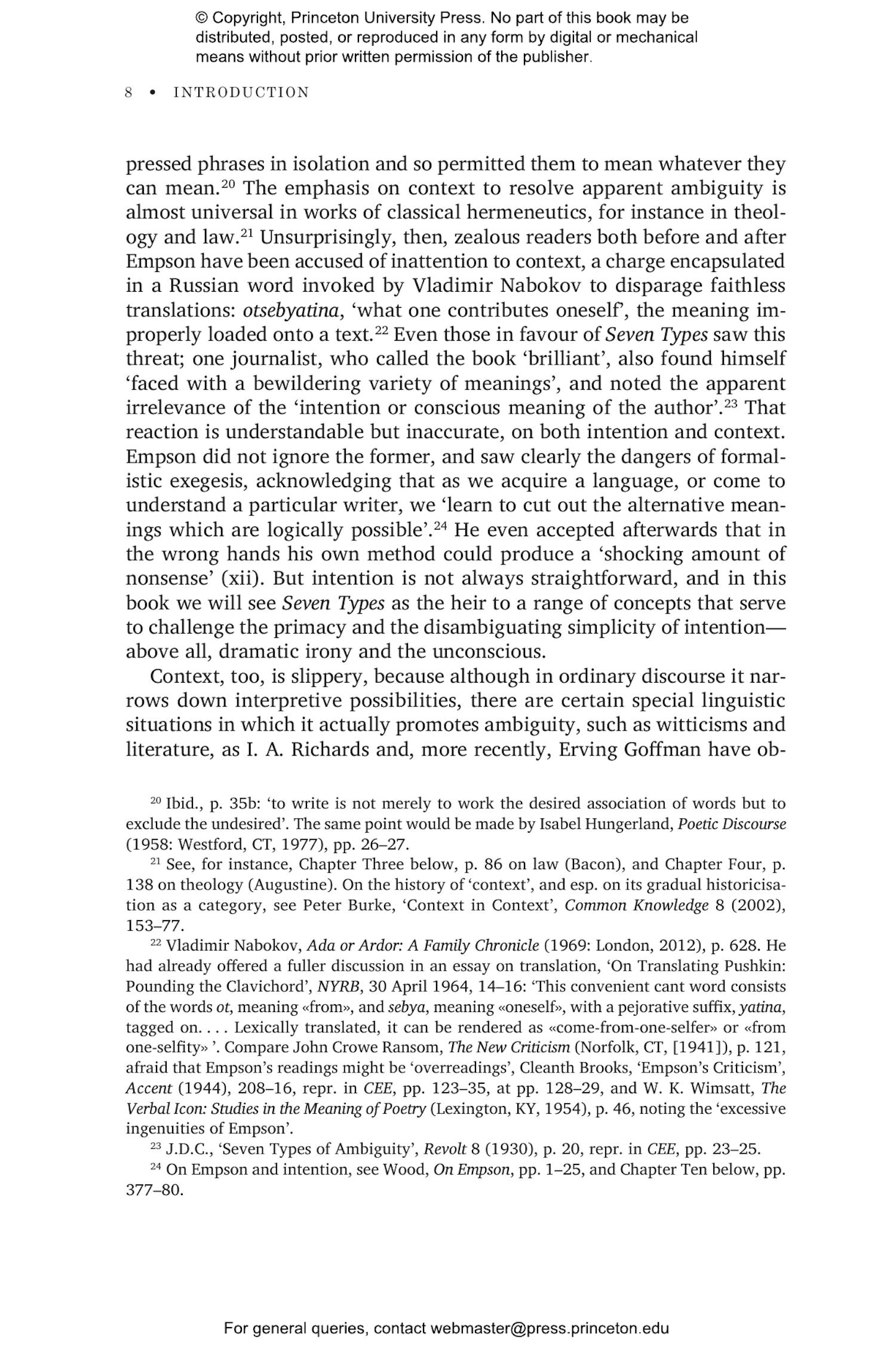 A History of Ambiguity | Princeton University Press